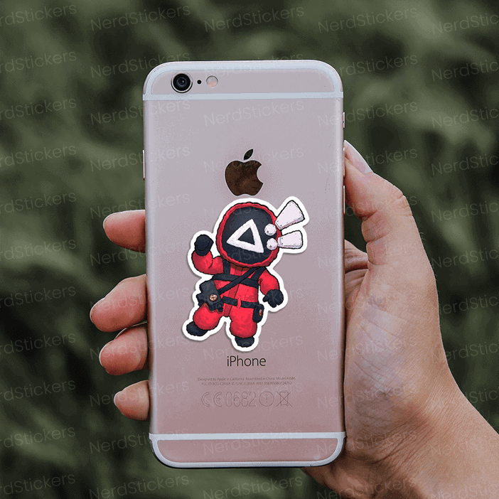 Passo a passo de como colar um adesivo mascarado da Nerd Stickers ...